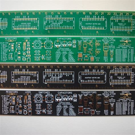 Raspberry Pi Arduino Electronics PCB Ruler Hackaday Io