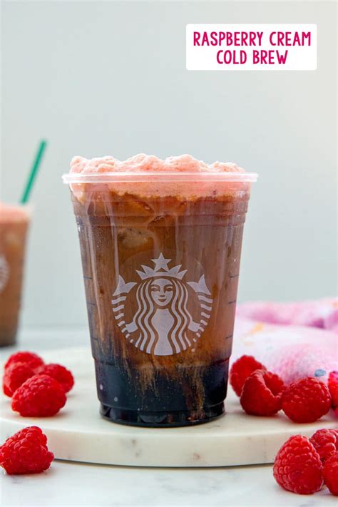 Raspberry Cream Cold Brew {Starbucks Copycat}
