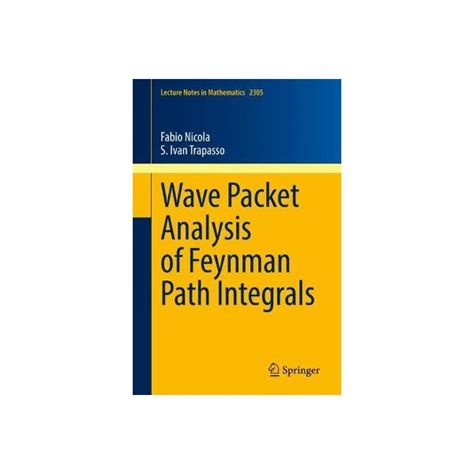 Wave Packet Analysis Of Feynman Path Integrals By Fabio Nicola S Ivan Trapasso Paper Plus
