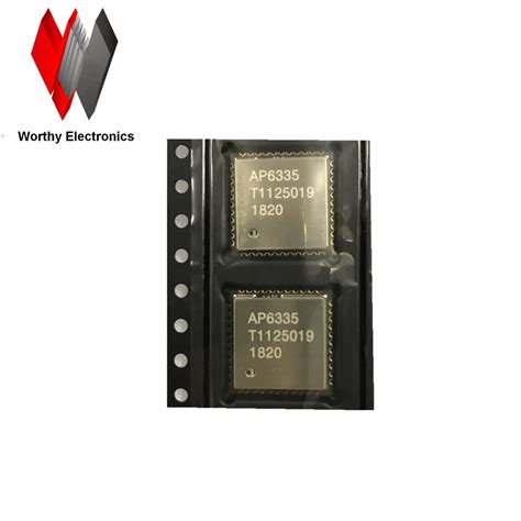 Free Shiping BLE4 0 EDR QFN BT Dual Frequency Module AP6335 Integrated Circuits AliExpress