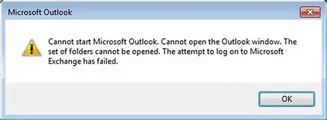 Understand And Fix The Cannot Start Microsoft Outlook Error