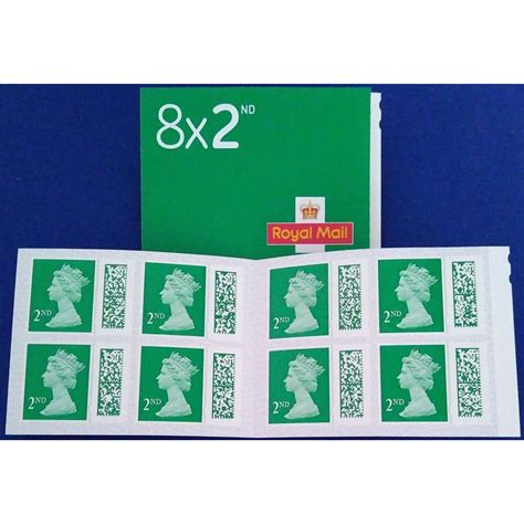 2nd Class Royal Mail Barcode Stamps X100 5014721154787 On Ebid United