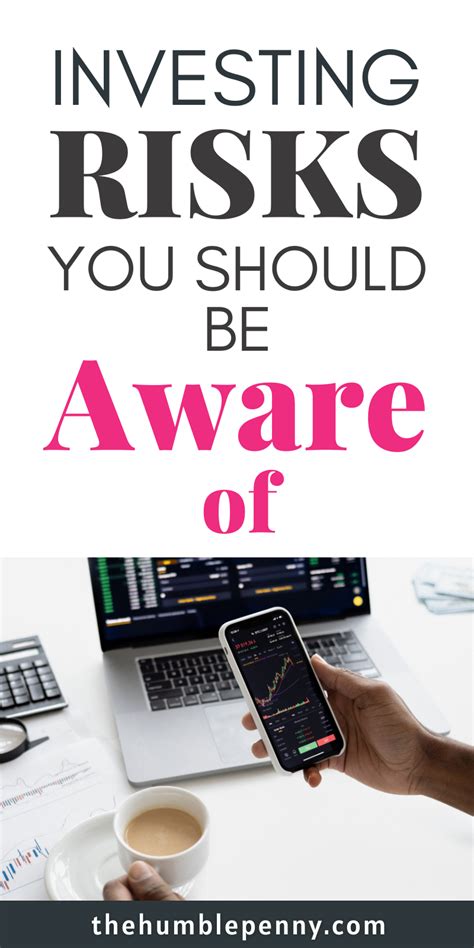 Investing Risks You Should Be Aware Of Investing Awareness Investing Money