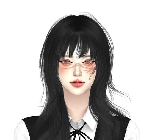 P R E V I E W Asa Mitaka Chainsaw Man Sims 4 Scxredycat Sims 4
