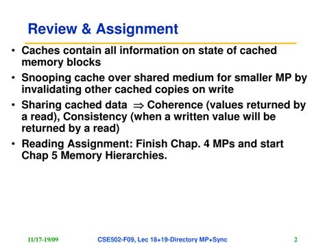 Ppt Larry Wittie Computer Science Stonybrook University Cssunysb~cse502 And ~lw Powerpoint