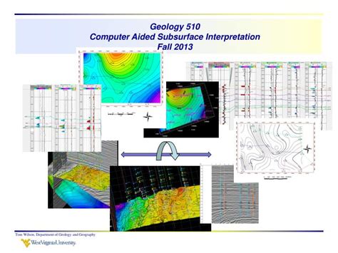 Ppt Geology 510 Computer Aided Subsurface Interpretation Fall 2013