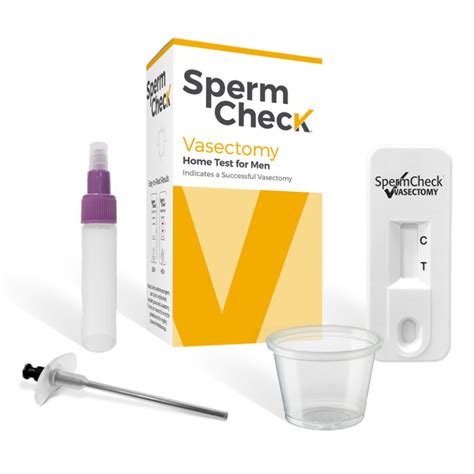 Spermcheck® Vasectomy Test Dna Diagnostics Center Ddc