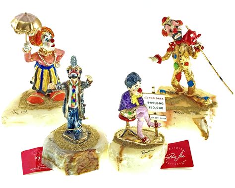 Lot 4 Ron Lee Signed Clown Sculptures