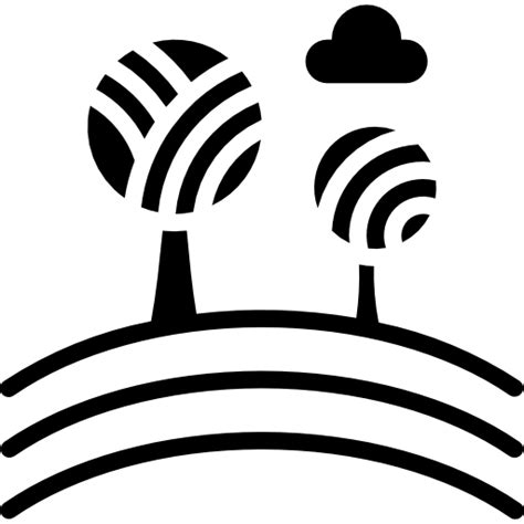 Trees Basic Miscellany Fill Icon