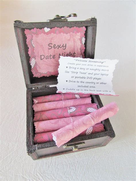 Sexy Date Night Box Sexy Date Night Ideas In A Wood Chest Etsy Artofit