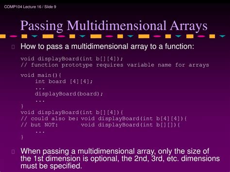 ppt passing arrays to functions pass by value and pass by reference