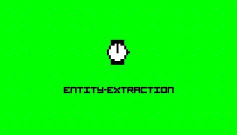 Entity Extraction Stories Hackernoon