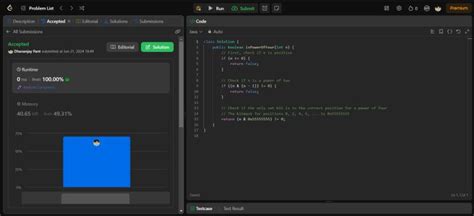 Dhananjay Pant On Linkedin 100daysofcode Leetcode Day17 Poweroffour Numberof1bits