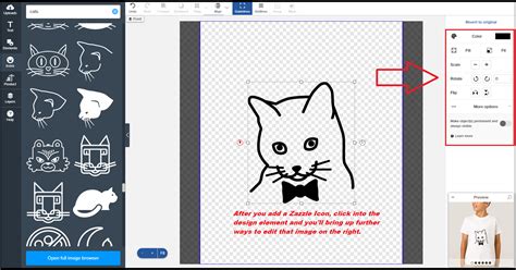 basic design tool functionality adding images and text zazzle help center
