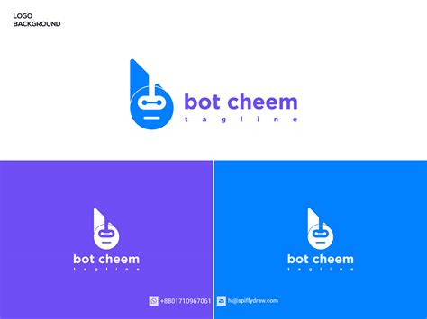 Chatbot Robot Technology Tech Icon Logo Design On Behance