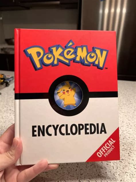Pokemon Encyclopedia Hardcover Book Official Product 2016 Release