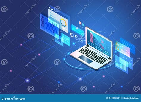 web development software coding and programming on application in