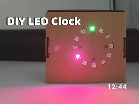 esp32 wifi clock with ws2812 8 steps with pictures instructables