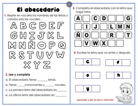 Actividad Del Abecedario Abecedario Actividades Lecciones De Lectura