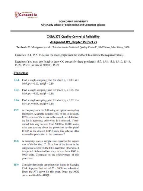 assignment 9 chapter 15 part 2 pdf