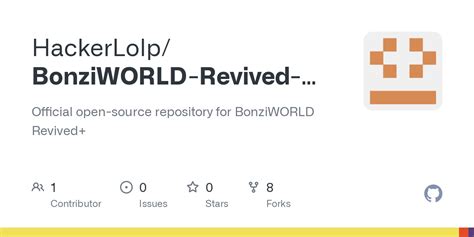Github Hackerlolpbonziworld Revived Plus Open Src Official Open Source Repository For