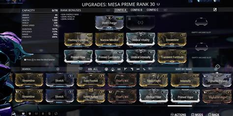 Builds Guide Boost Your Firepower With Mesa And Mesa Prime Wargame Rd