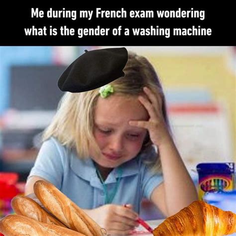 Its Croissant In 2023 Funny French Memes Makeup Train Case