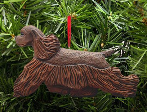 Cocker Spaniel Ornament Brown