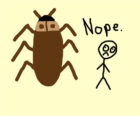 Huge Cockroach Drawception