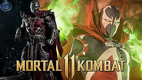 Mortal Kombat 11 New Spawn Skin And Intro Dialogue Revealed Youtube