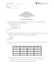 Assignment Solution SCM Spring Pdf FULL NAME PSU ID SECTION SCM Demand