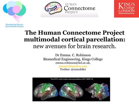 The Human Connectome Project Multimodal Cortical Parcellation New Avenues For Brain Research Pdf