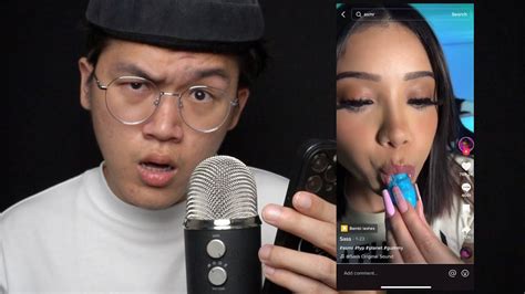 ASMRtist reacts to Tik Tok ASMR 3 - YouTube