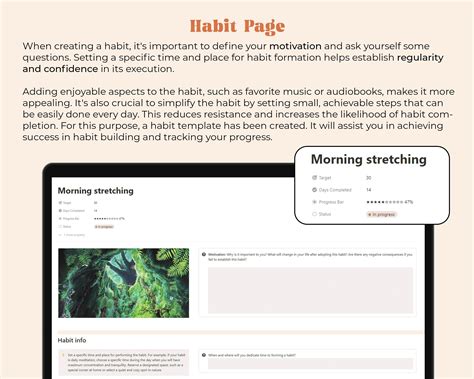 notion habit tracker notion template notion dashboard notion life