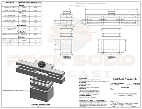 Rock Solid Precast Lp Quality Precast Products Type C2 Inlet