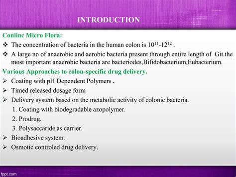 Formulation And Invitro Evaluation Of Colon Specific Drug Delivery System By Using Metronidazole