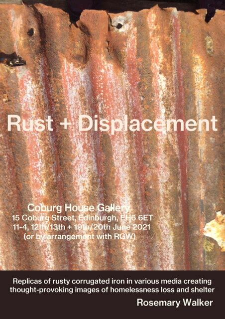 Rust Displacement — Coburg House Art Studios
