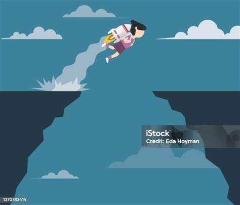 로켓 미사일의 비즈니스 우먼 성공적인 비즈니스 우먼 새로운 직업 목표에 가는 길 벡터 일러스트 디자인 경영자에 대한 스톡 벡터 아트 및 기타 이미지 Istock