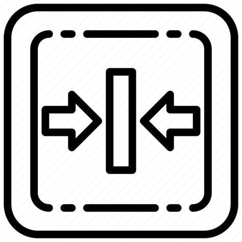 Shrink Arrow Direction Arrows Minimize Icon Download On Iconfinder