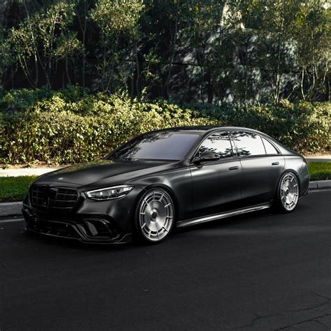 Blacked Out Mercedes S Class On Custom Wheels Has All The Fun In Town Blacked Out Mercedes S Class On Custom Wheels Has All The Fun In Town