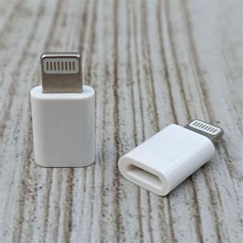Jual Adapter Kabel Data Micro Usb To Lightning Iphone Adaptor Sambungan Kabel Charger Android