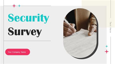 Security Survey Powerpoint Ppt Template Bundles Survey PPT Example