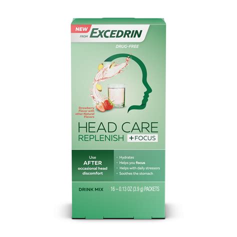 Customer Reviews Head Care Replenish Focus From Excedrin Drink Mix