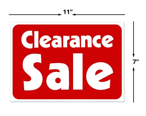 Sale Signs For Retail