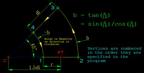 Elbow 45 Through Entmake Polyline Autolisp Visual Lisp And Dcl Autocad Forums