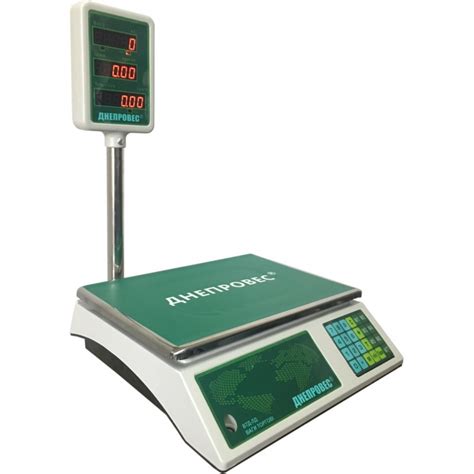Весы торговые Днепровес ВТД ЛД 30кг