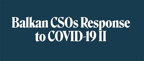 BCSDN to Implement New Project on Improved CSOs Responses to (Post-)Pandemic Challenges in the ...