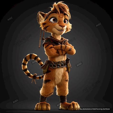 Ai创作图ip卡通虎 卡通霸气老虎武士头像 原创萌虎形象 功夫虎形象 动漫小狮子 淘气虎头小子 卡通虎妞形象设计 卡通老虎拟人 Q版虎 手绘小老虎男 老虎游戏角色设计 卡通老虎ip设计 Q版小