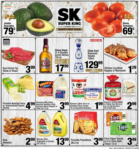 Super King Market Ad Circular 12 27 01 03 2023 Rabato