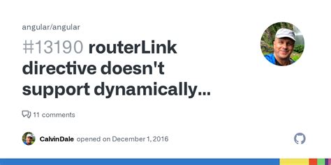 RouterLink Directive Doesn T Support Dynamically Binding To An Observable Issue